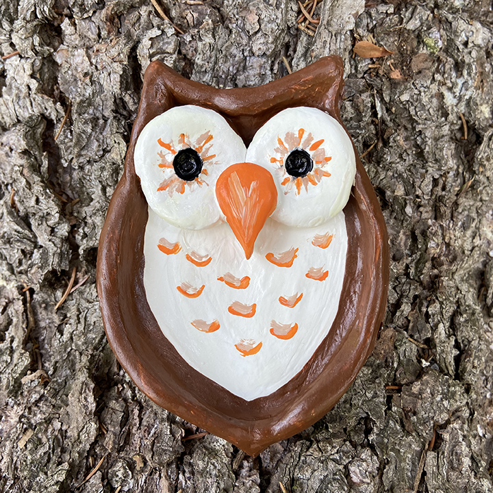 The Wise Owl - Creating With Clay